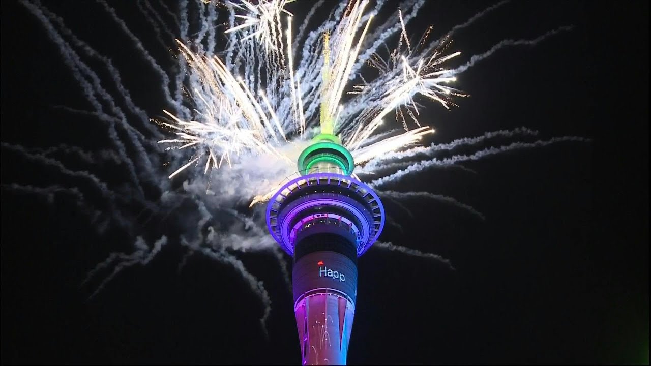 New Zealand celebrates start of 2020 | AFP - YouTube