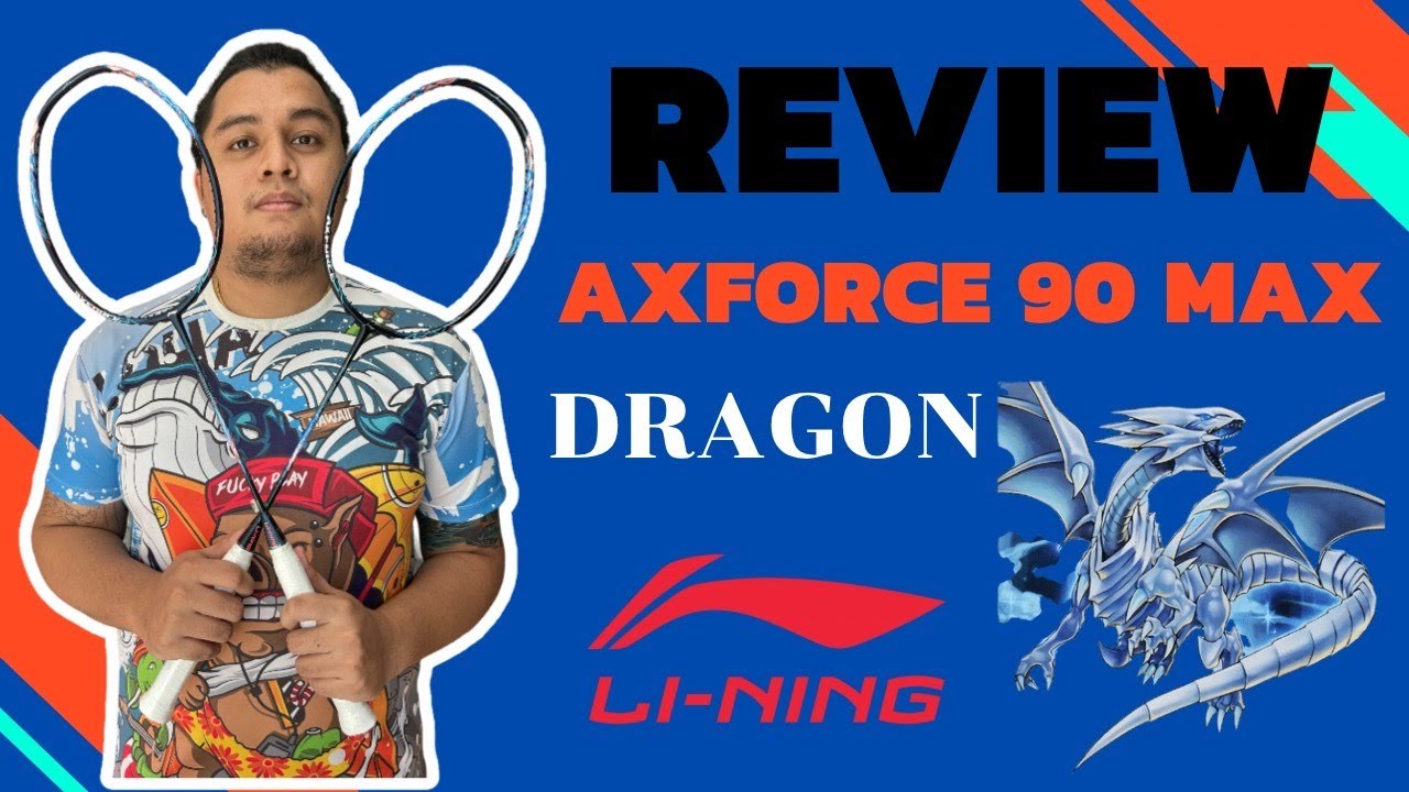 Review Li-ning AxForce 90 Dragon Max - YouTube