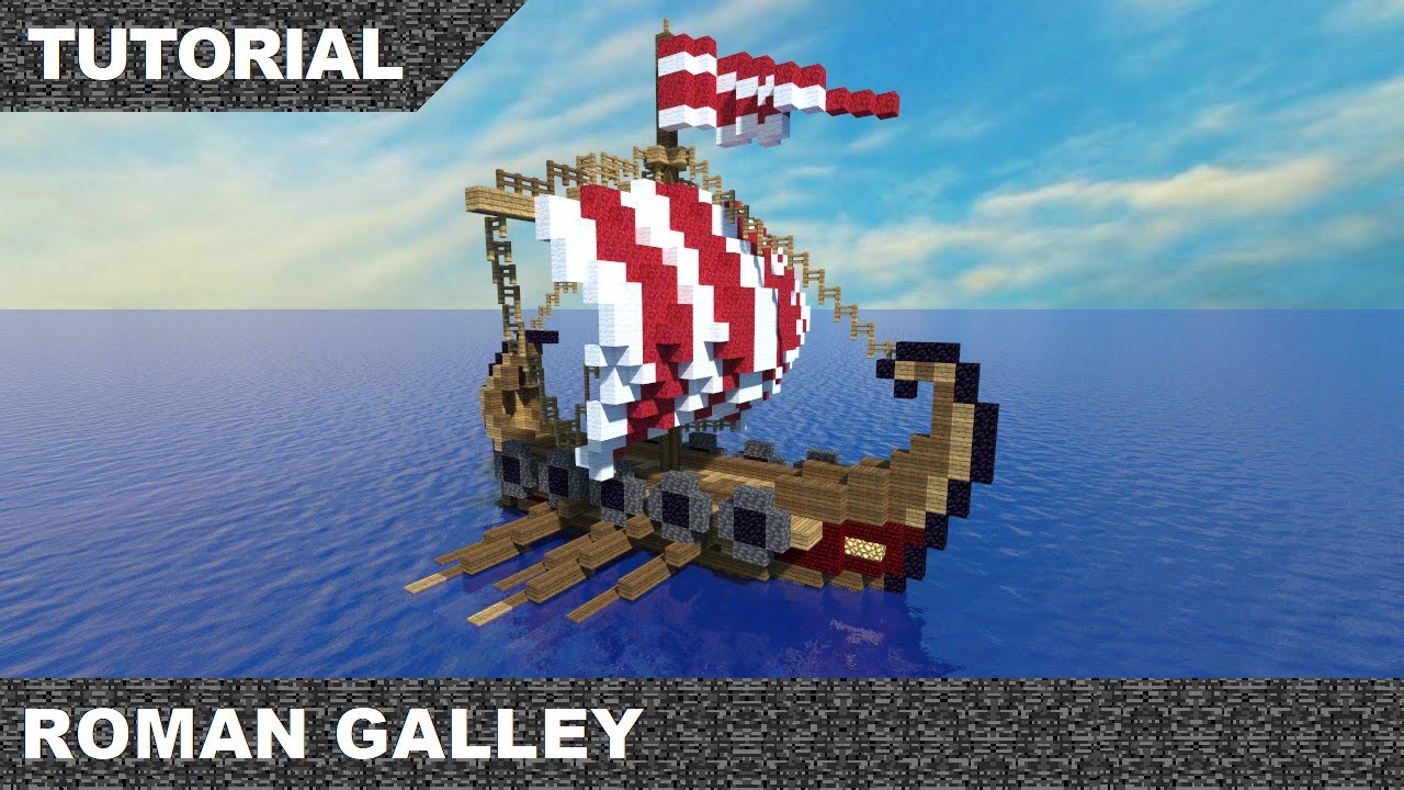 Roman Ship Minecraft