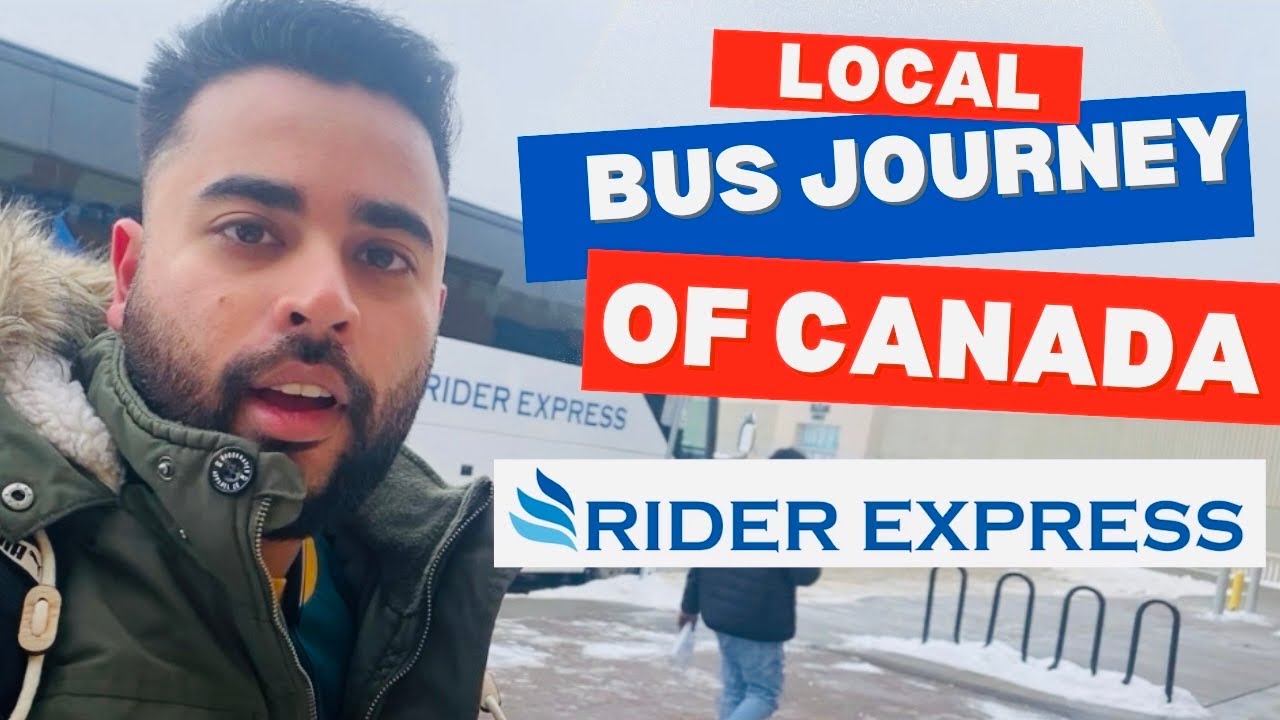 Calgary to Edmonton Bus Experience with RIDER EXPRESS - YouTube