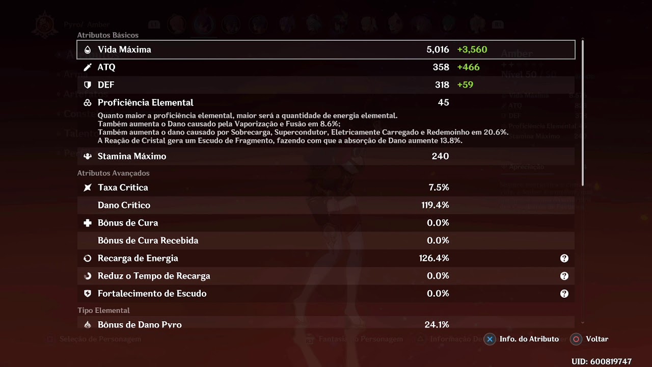 Genshin Impact - Amber Headshot Build - YouTube