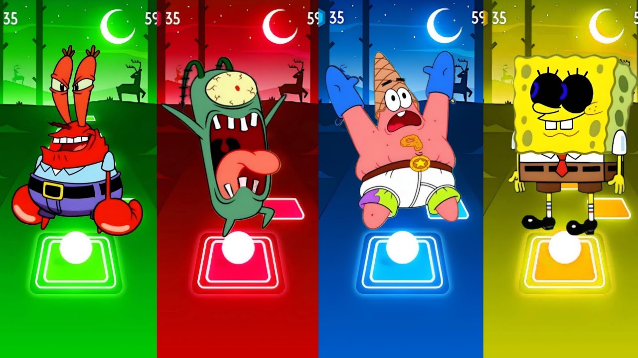 Plankton Exe 🆚 Spongebob Exe 🆚 Sandy cheeks Exe 🆚 Patrick star Exe ...