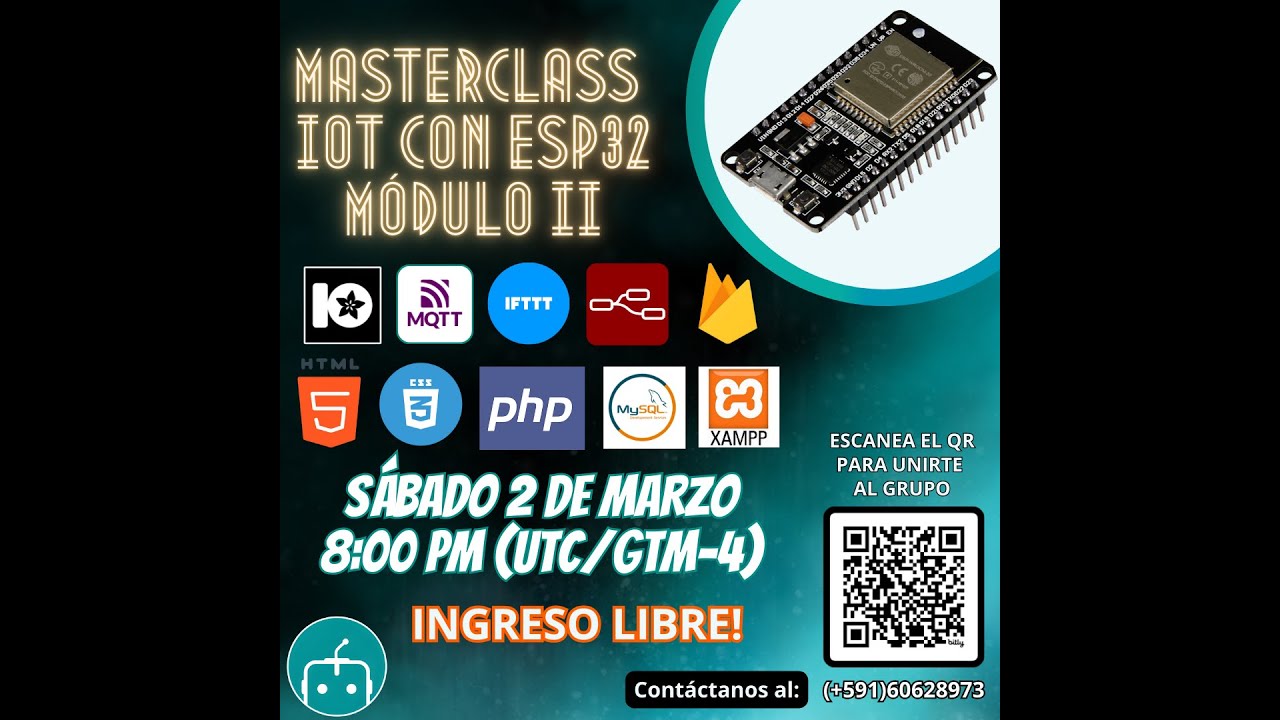 MasterClass IoT Módulo II con ESP32 - YouTube