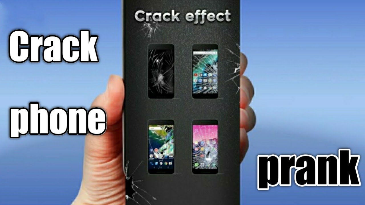 Best Screen crack pranks दोस्तो के साथ मोबाईल screen crack wali prank ...