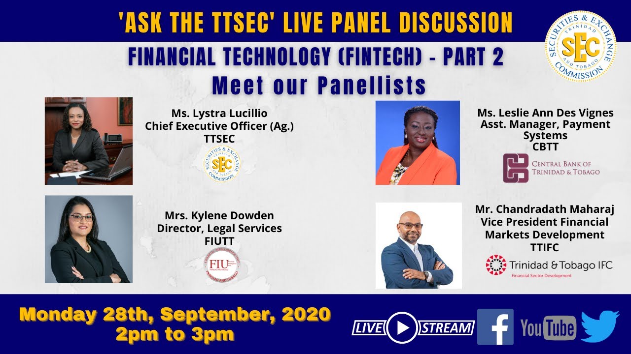 Ask the TTSEC Live - Financial Technology Part 2 - YouTube