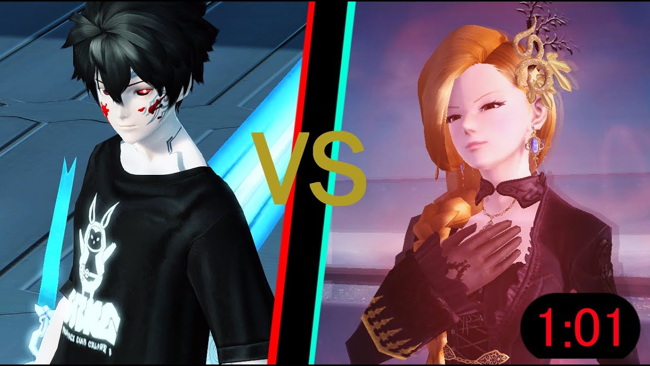 [PSO2] Phantom VS phaleg [1:01] [no damage] - YouTube