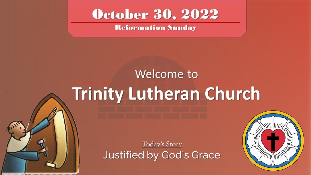 Worship, Oct 30th 2022, Reformation Sunday - YouTube
