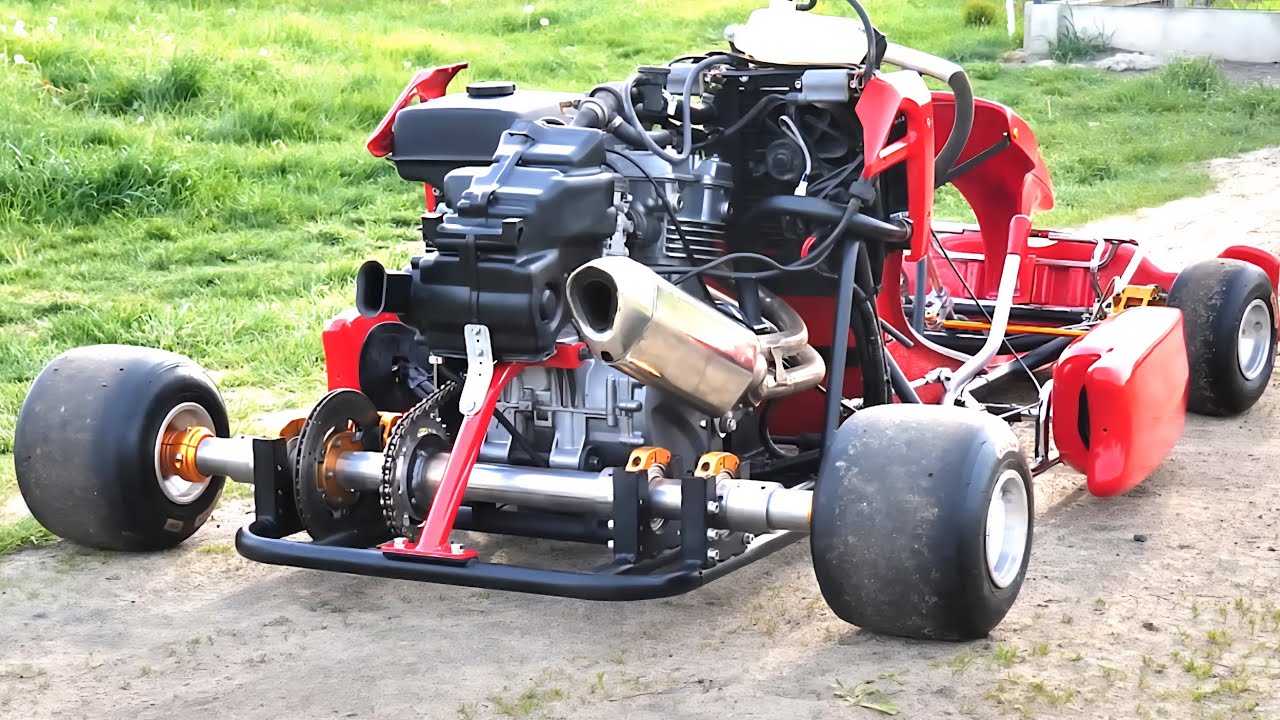 Built a Go-Kart With a 500cc Motorcycle Engine – Way More Fun Than It ...