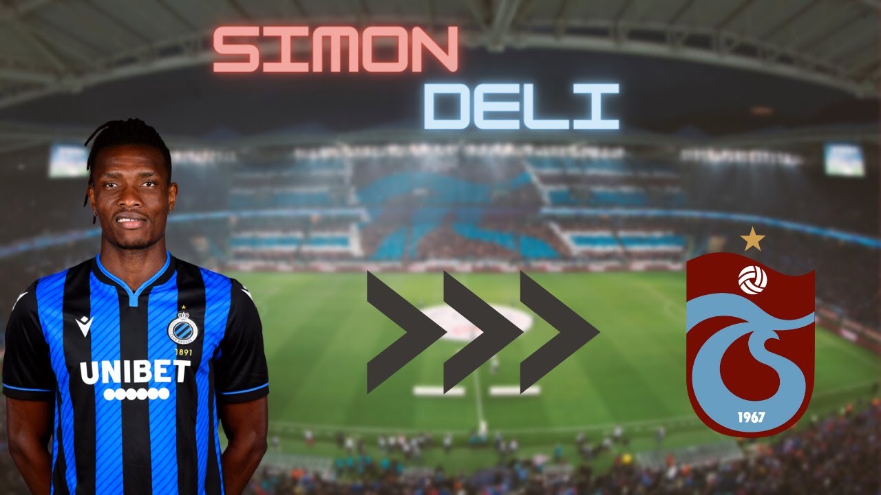 Simon Deli | Skills & Defensive Plays 🔥 | ( Welcome to Trabzonspor 🔴🔵 ...