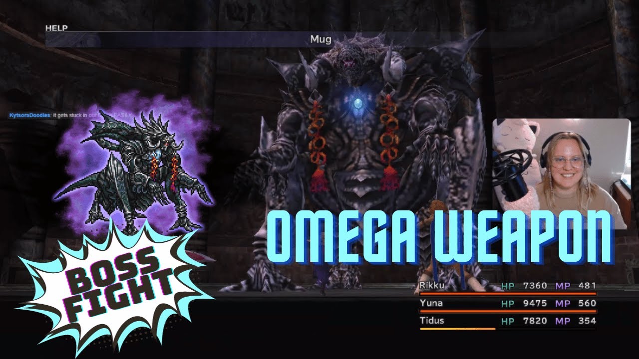 OMEGA WEAPON Boss Fight!! / Final Fantasy X / FFX Toughest Fights ...