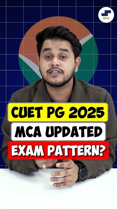 💥CUET PG 2025: MCA Updated Exam Pattern?🌟CUET MCA Exam Prep Strategy 2025🤩#mca #cuet2025 #cuetpg ...