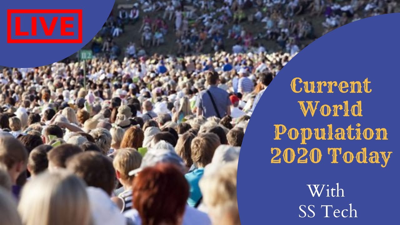 Current World Population 2020 Today - YouTube