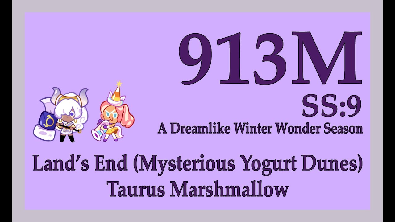 CROB Land’s End (Mysterious Yogurt Dunes) Taurus Marshmallow 913M ...