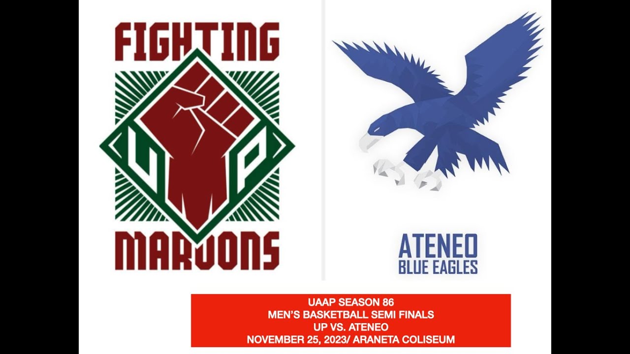 UAAP Season 86: Ateneo vs. UP Men's Basketball FINAL FOUR, November 25 ...