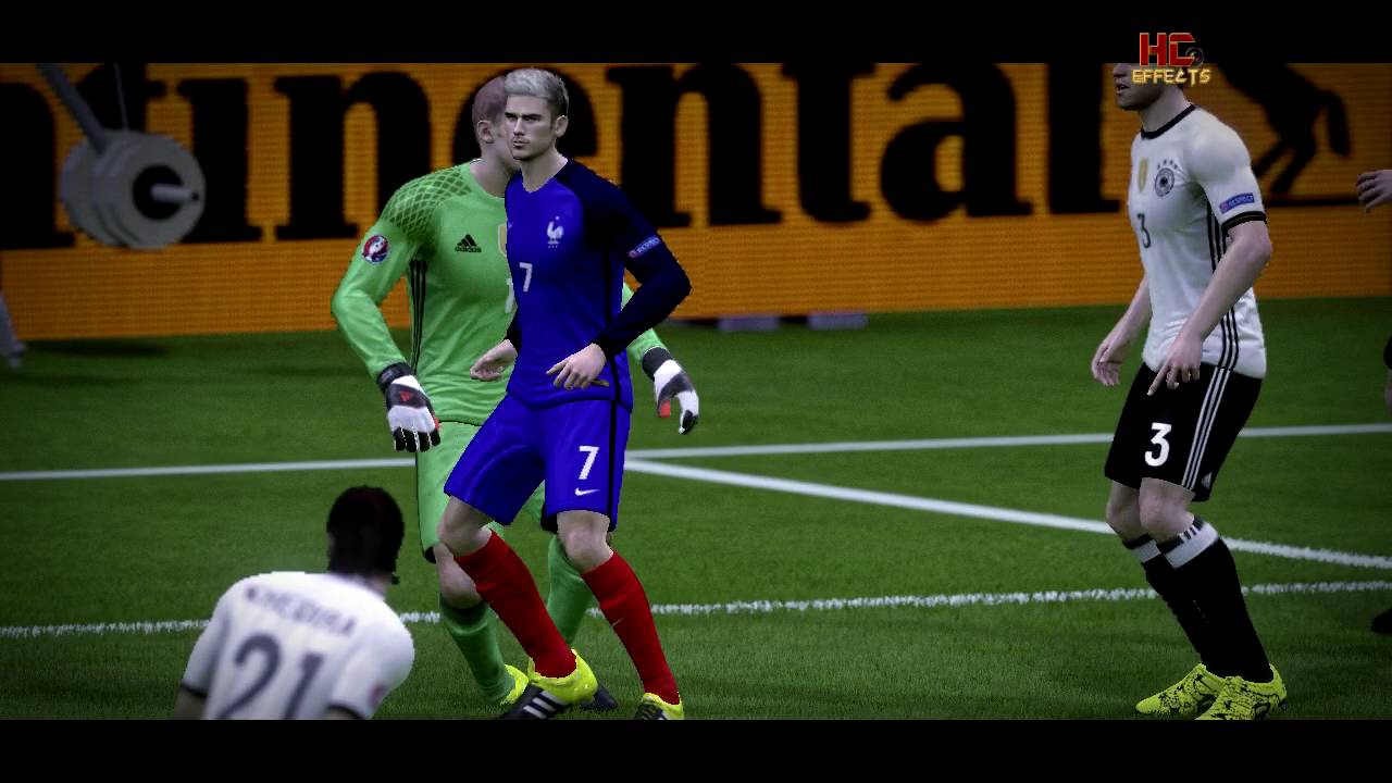 Germany Vs France 0-2 (semifinal EURO 2016) All Goals & Highlights ...