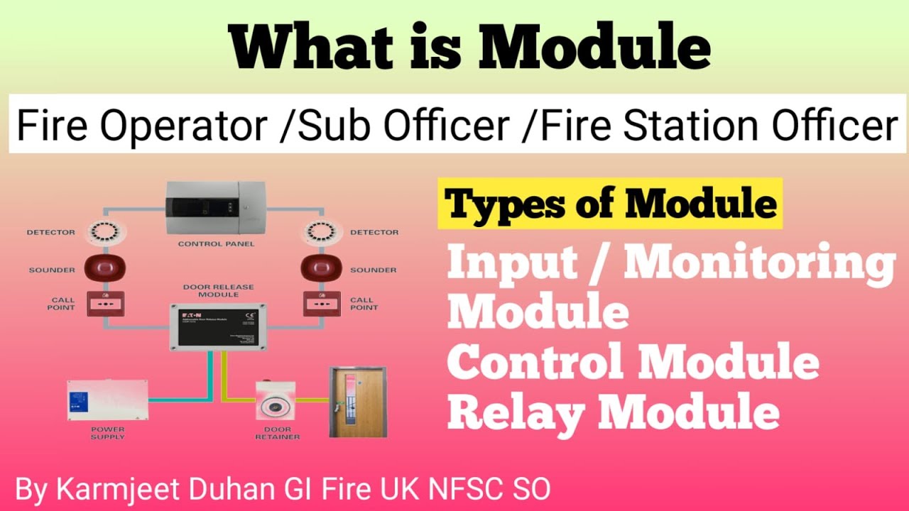 What is Module / Monitoring Module / Control Module / Relay Module ...