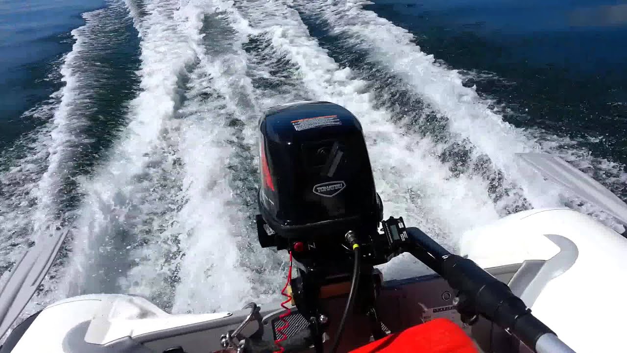 Quicksilver 270 Airdeck Inflatable Boat & 9.8 hp Tohatsu 2T - 32km/h ...