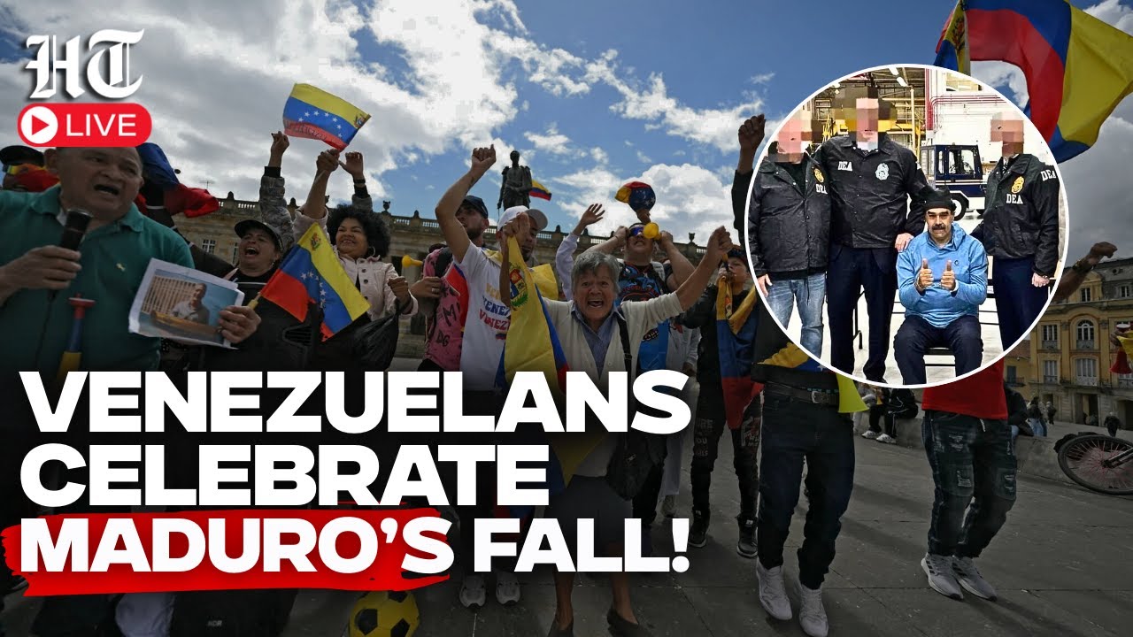 Venezuela LIVE: Venezuelans Celebrate Maduro’s Fall Following US ...