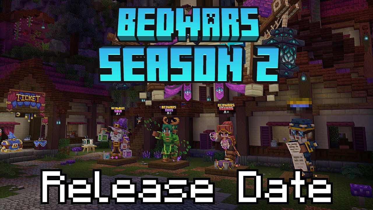HIVE BEDWARS SEASON 2 RELEASE DATE Minecraft - YouTube