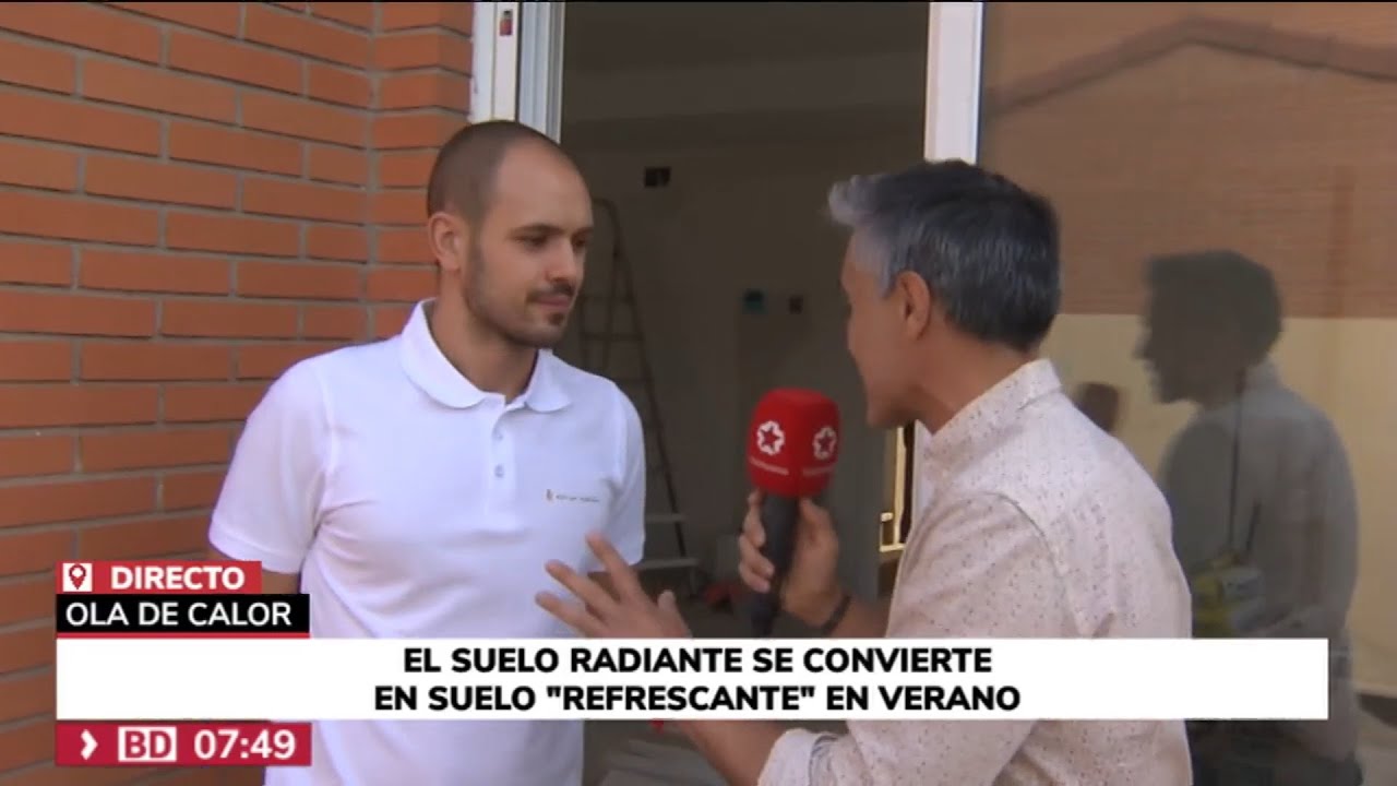 Suelo radiante refrescante - ¡AsKae Ingeniería en la televisión! - YouTube