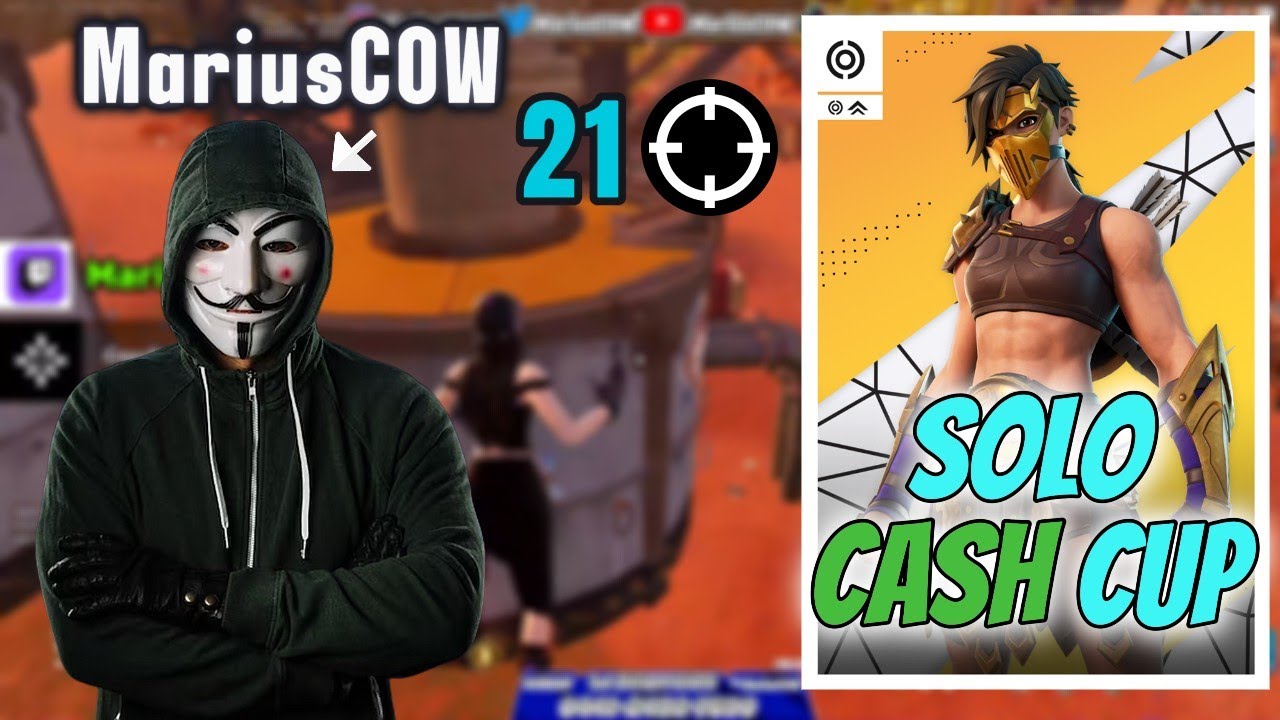 MariusCow 21 Kills in Solo Cash Cup 🏆 - YouTube