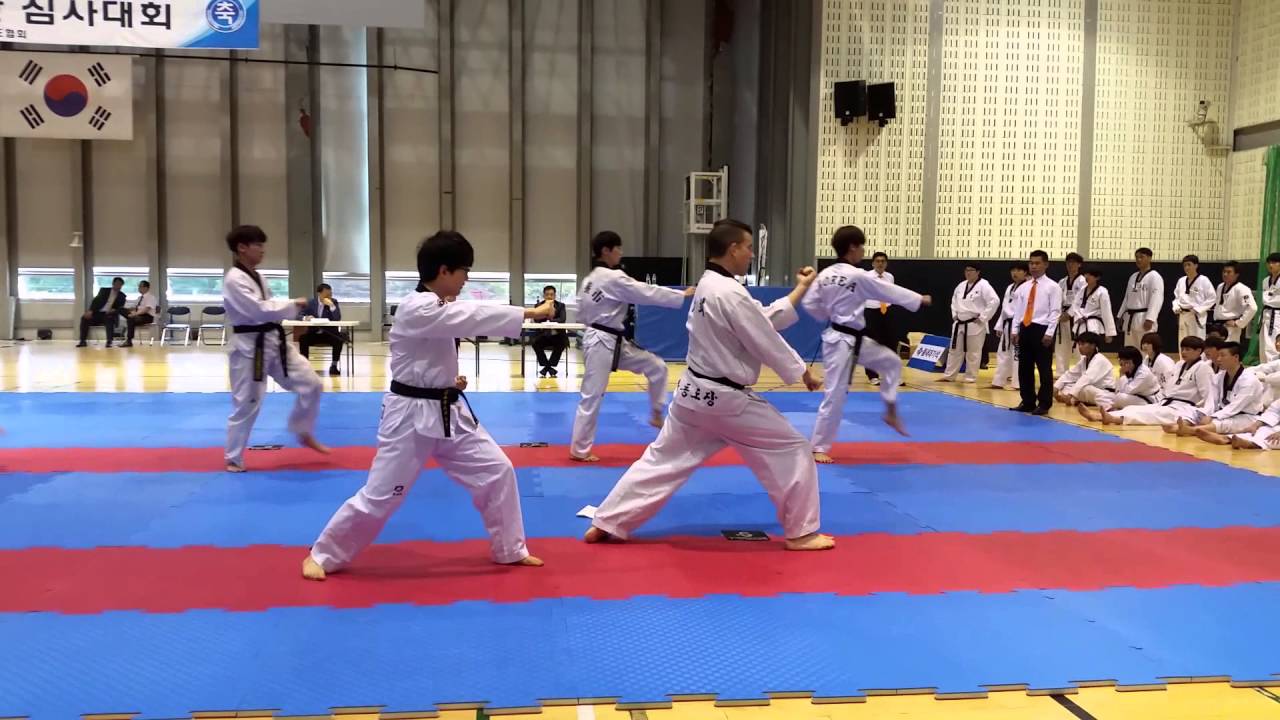 My 4th Dan Black Belt Test In Korea For The Kukkiwon - YouTube