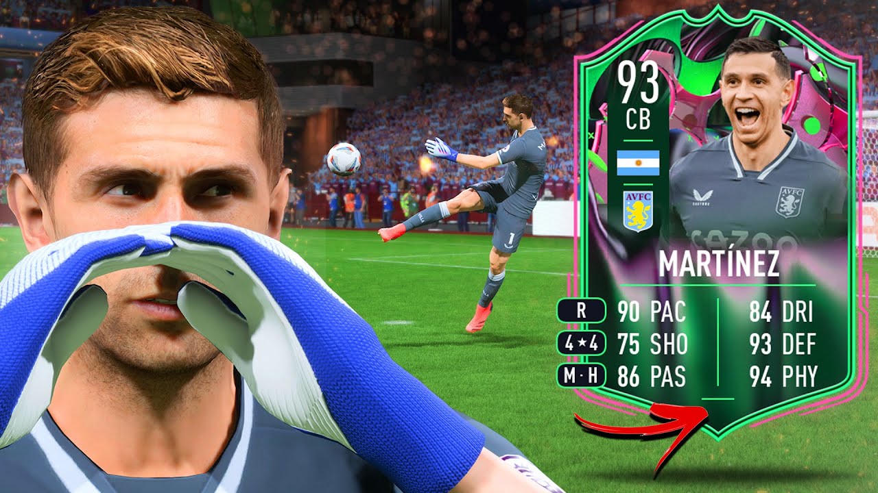 Is 93 Shapeshifters Emiliano Martinez the BEST CB in FIFA?.. - YouTube