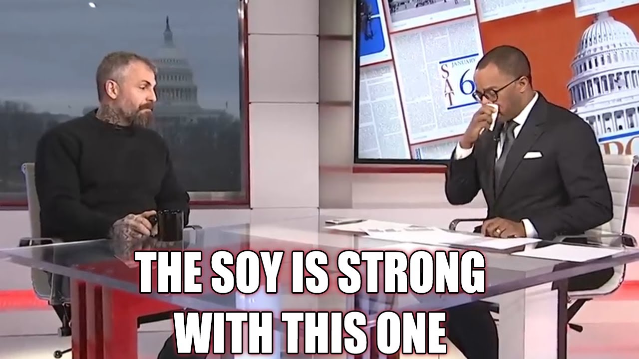 MSNBC anchor is literally SHAKING & CRYING as he interviews January 6th ...