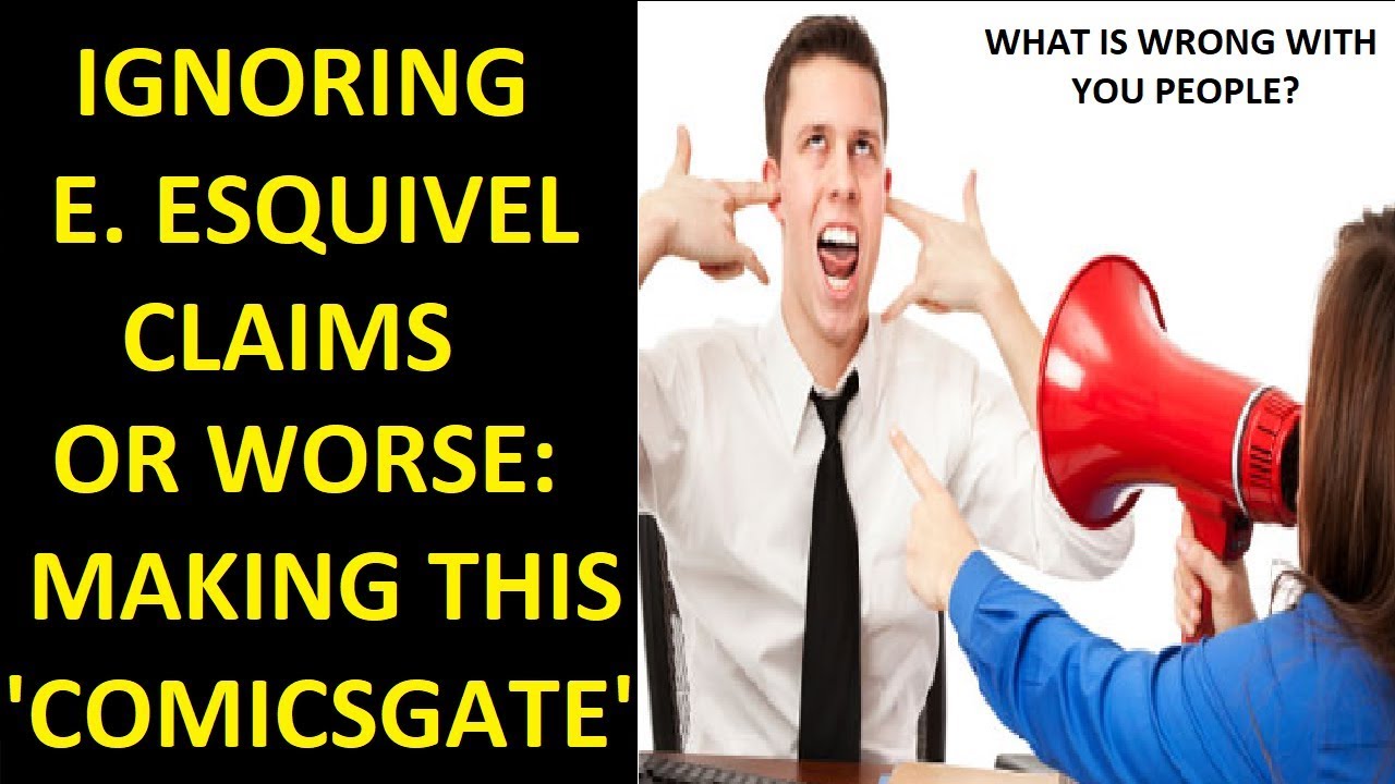 Eric Esquivel Accusations NOT Covered By Comic Media; Some Turning THIS ...