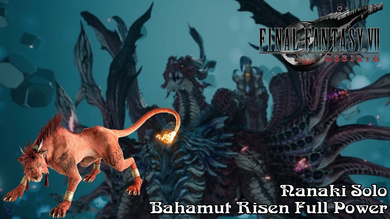 Nanaki Solo versus Bahamut Arisen (Full Power / Hard Mode) - Final ...