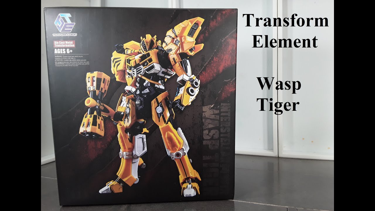 Wasp Tiger Transform Element Review - YouTube