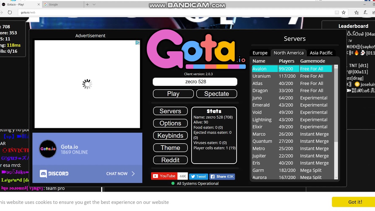 gota.io gameplay (SHORT) - YouTube