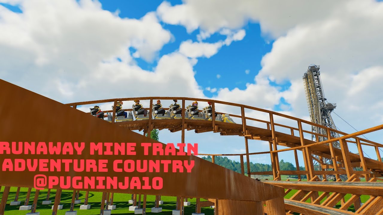 Runaway Mine Train POV: Adventure Country: Planet Coaster 2 - YouTube