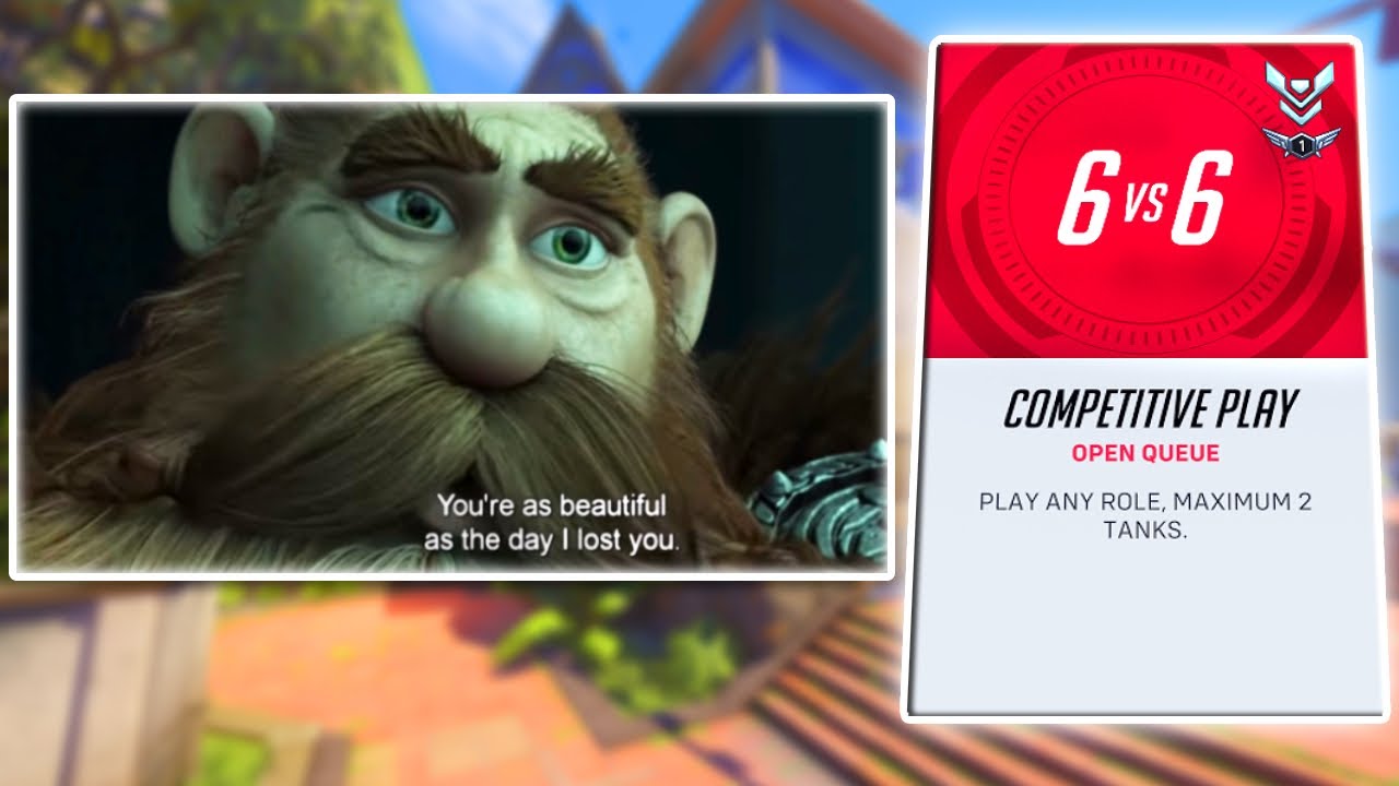 Overwatch is Back and It's all I ever Wanted | Overwatch 2 6v6 Open Queue - YouTube