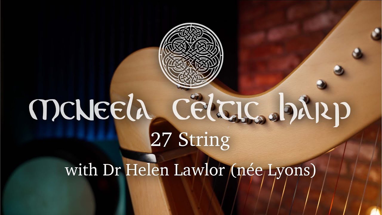 The McNeela Celtic Harp for Sale by McNeela Instruments - YouTube