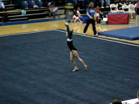 Cheyenne Crist - USAG KY 2010 State Championships - Level 4 Floor - YouTube