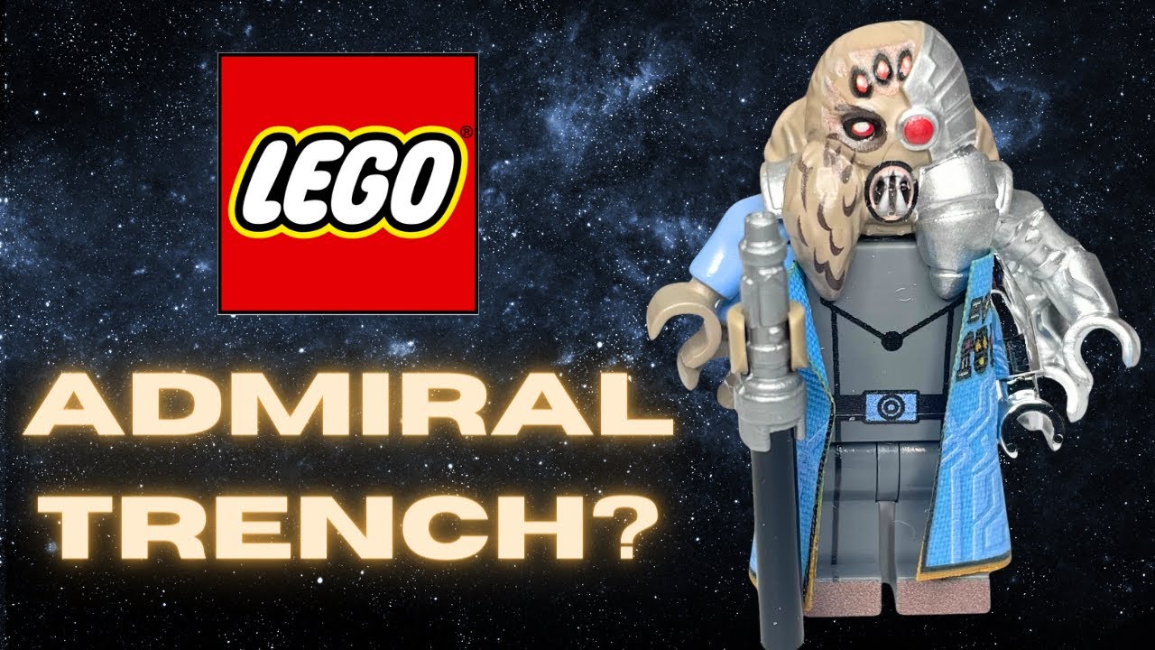 This Lego Admiral Trench Hand Painted Custom Minifigure is Pure Fire ...