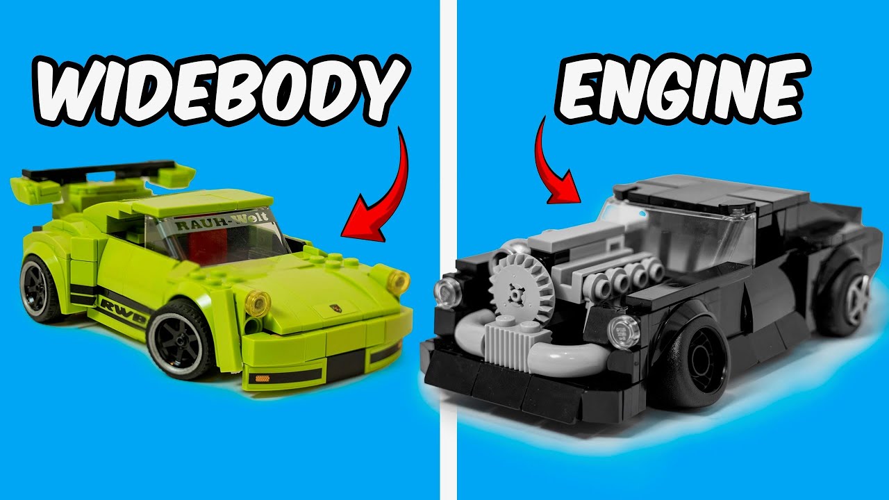 25 Ways to Upgrade LEGO CARS! - YouTube