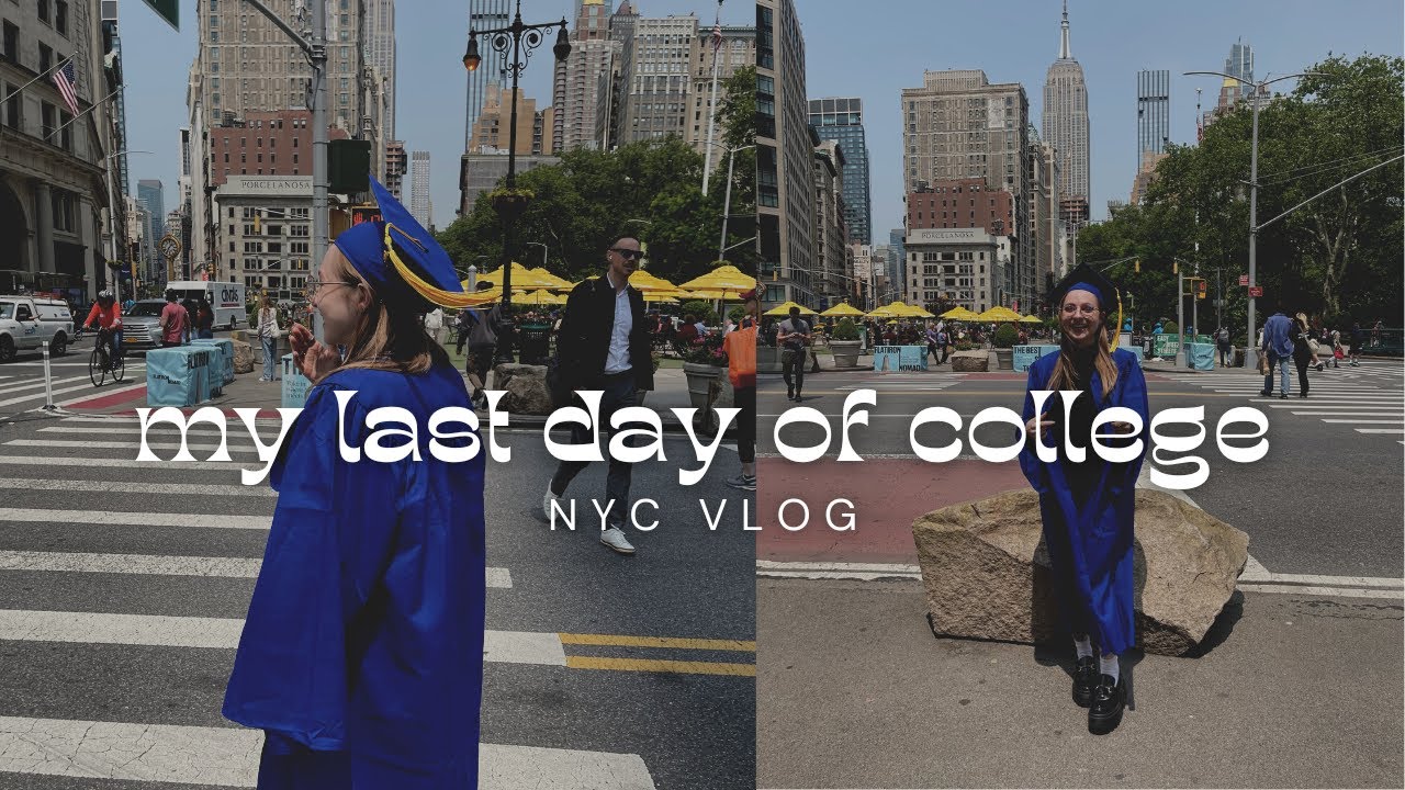 I *finally* graduated college | last day of school at FIT NYC - YouTube
