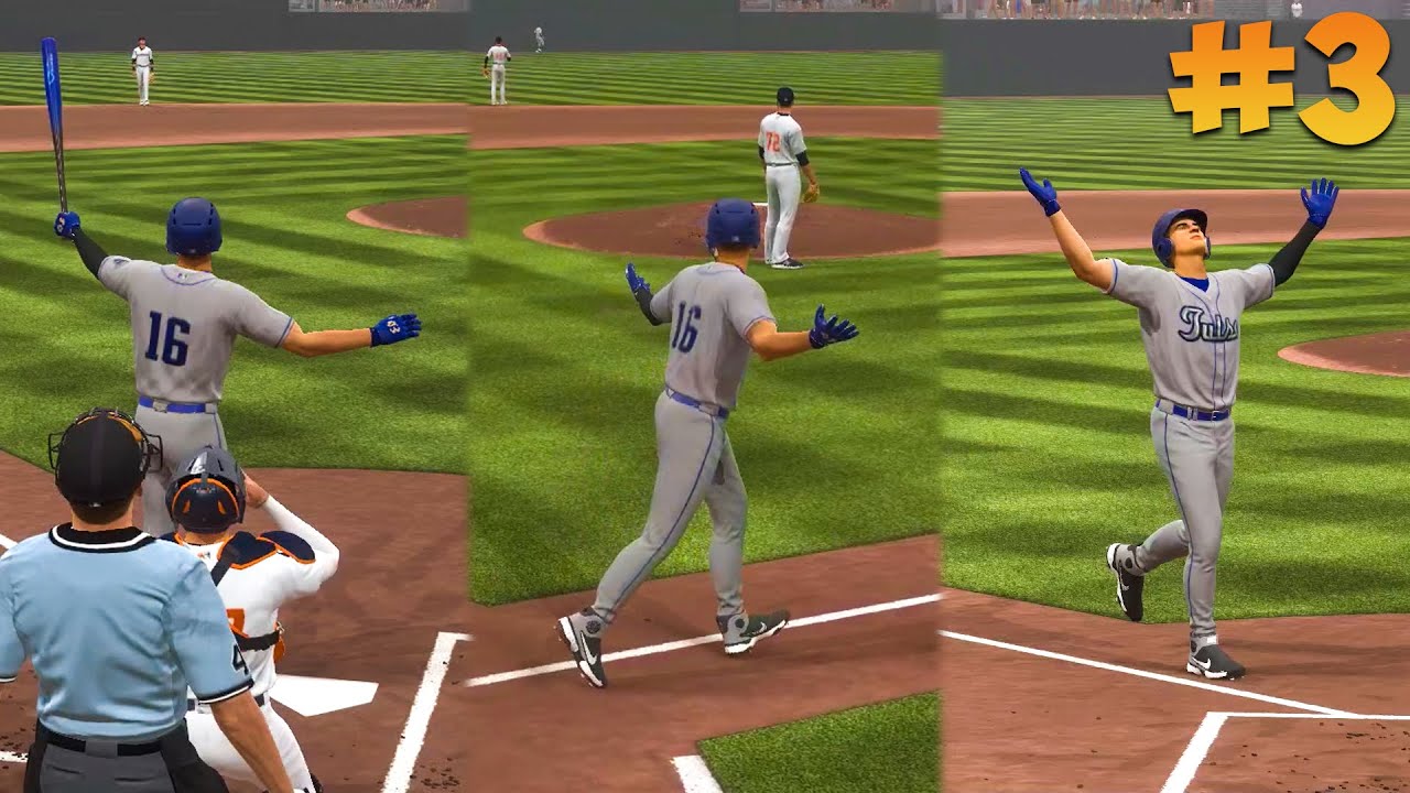 THREE HOME RUN INNING! MLB The Show 23 RTTS #3 - YouTube