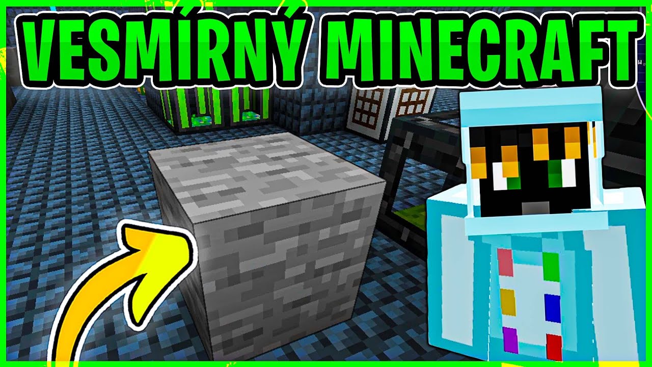 MÁM KÁMEN! (těžké) | VESMÍRNÝ MINECRAFT #3 1/2 [MarweX] - YouTube