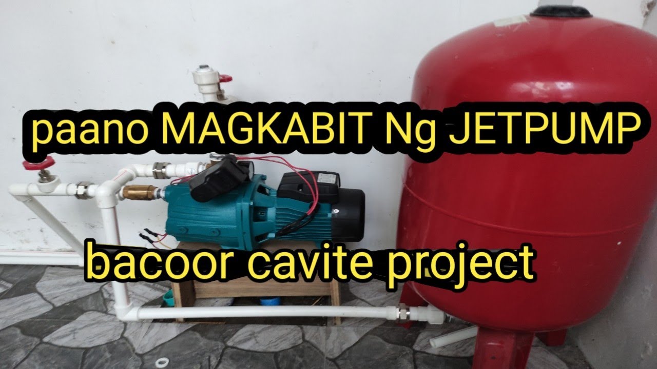 bladder tank installation [bacoor cavite project] - YouTube