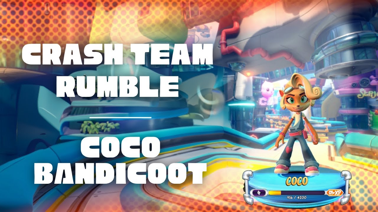 ARGUABLY THE BEST CHARACTER IN THE GAME - COCO BANDICOOT - Crash Team ...