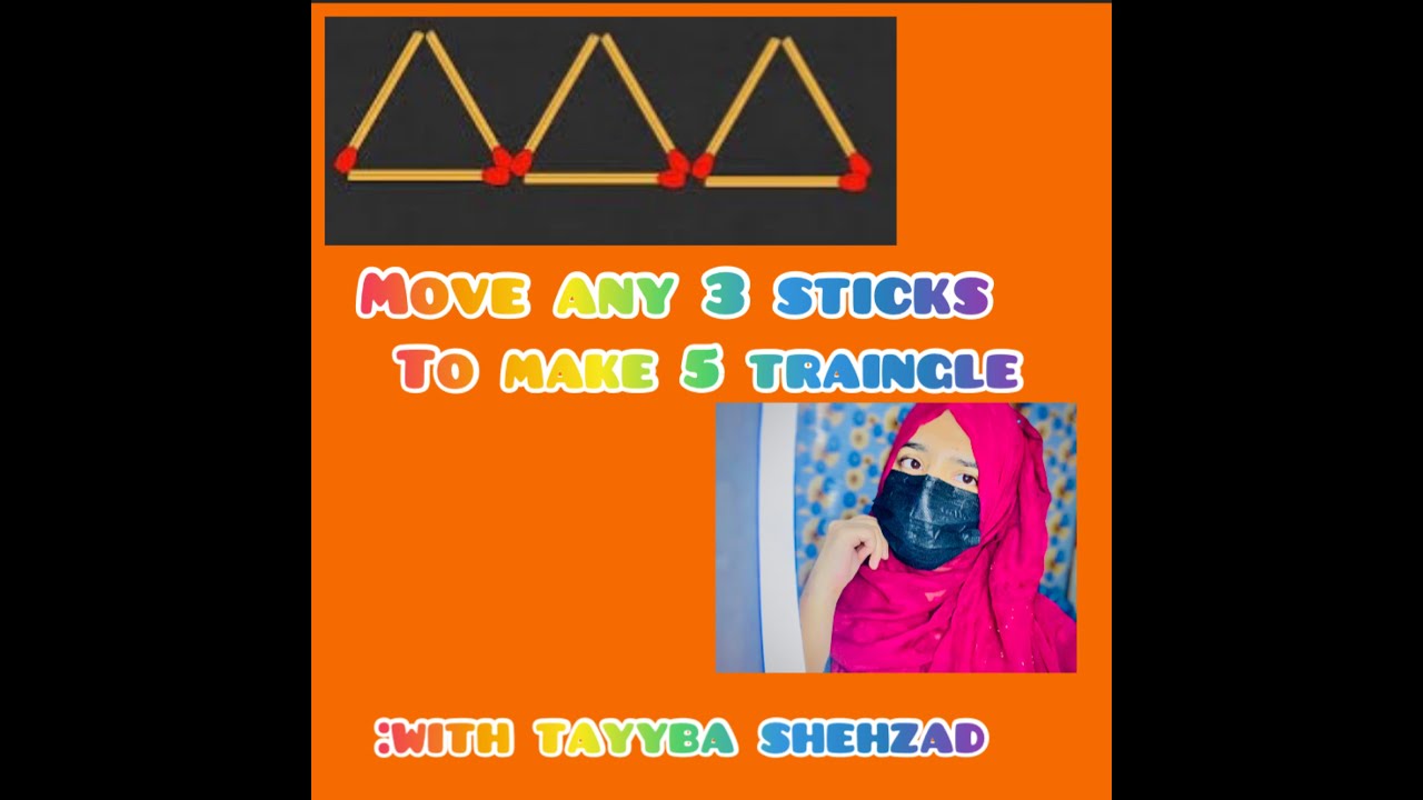 How To Make Five Triangles - YouTube