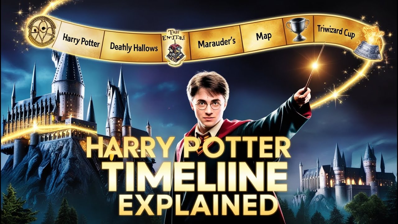 The entire Harry Potter timeline explained in 5 minutes! - YouTube