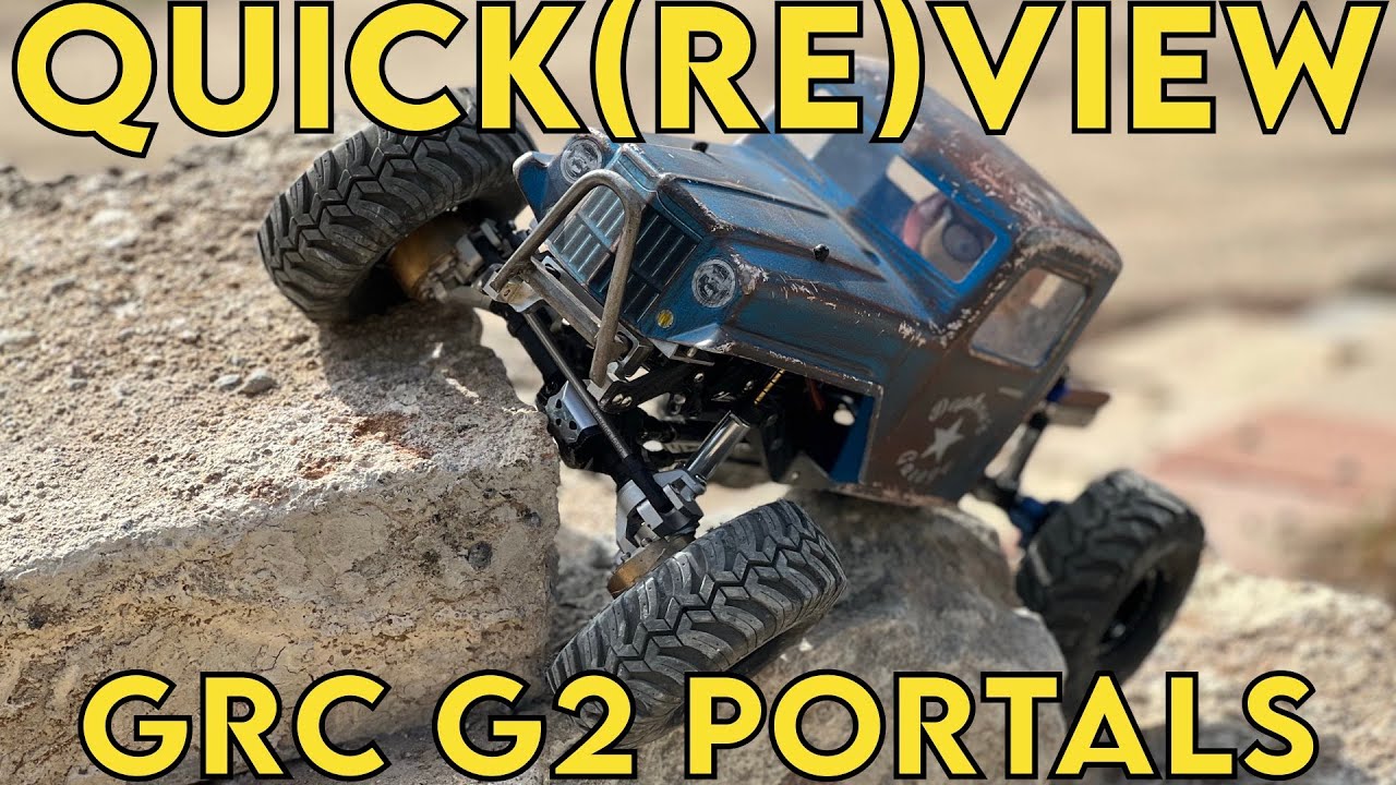 Crawler Canyon Quick(re)view: GRC G2 Portal housings - YouTube