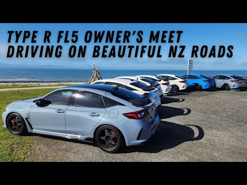 Type R FL5 Owner's Meet / Beautiful NZ Roads + POV Onboard Driving # ...