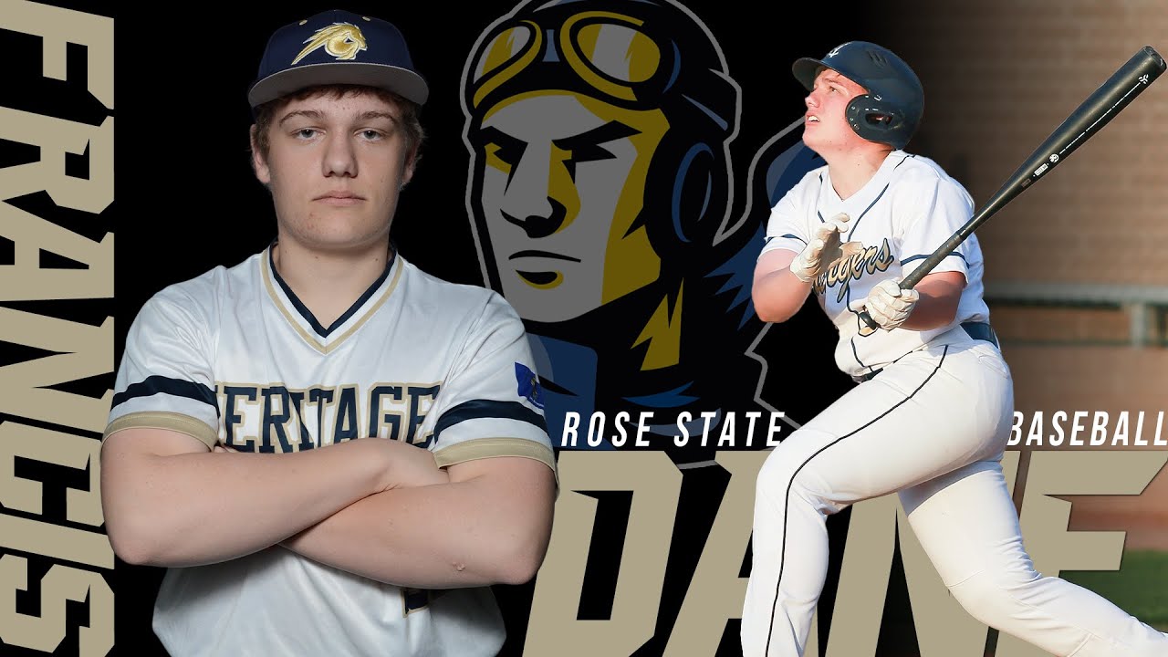 National Signing Day 2024 – Dane Francis – Baseball – Rose State - YouTube