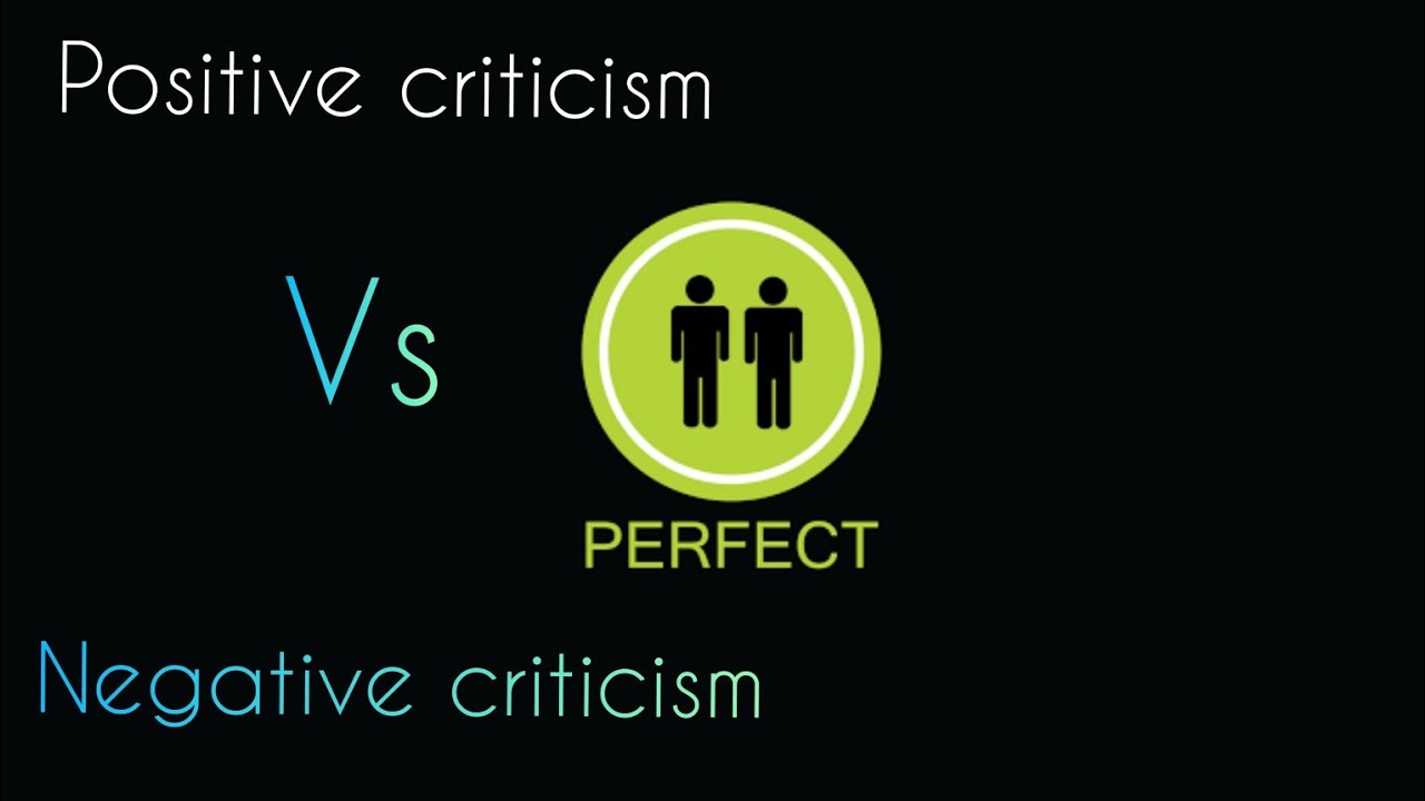 Positive Criticism Vs Negative Criticism || Niyanshu Raikwar - YouTube