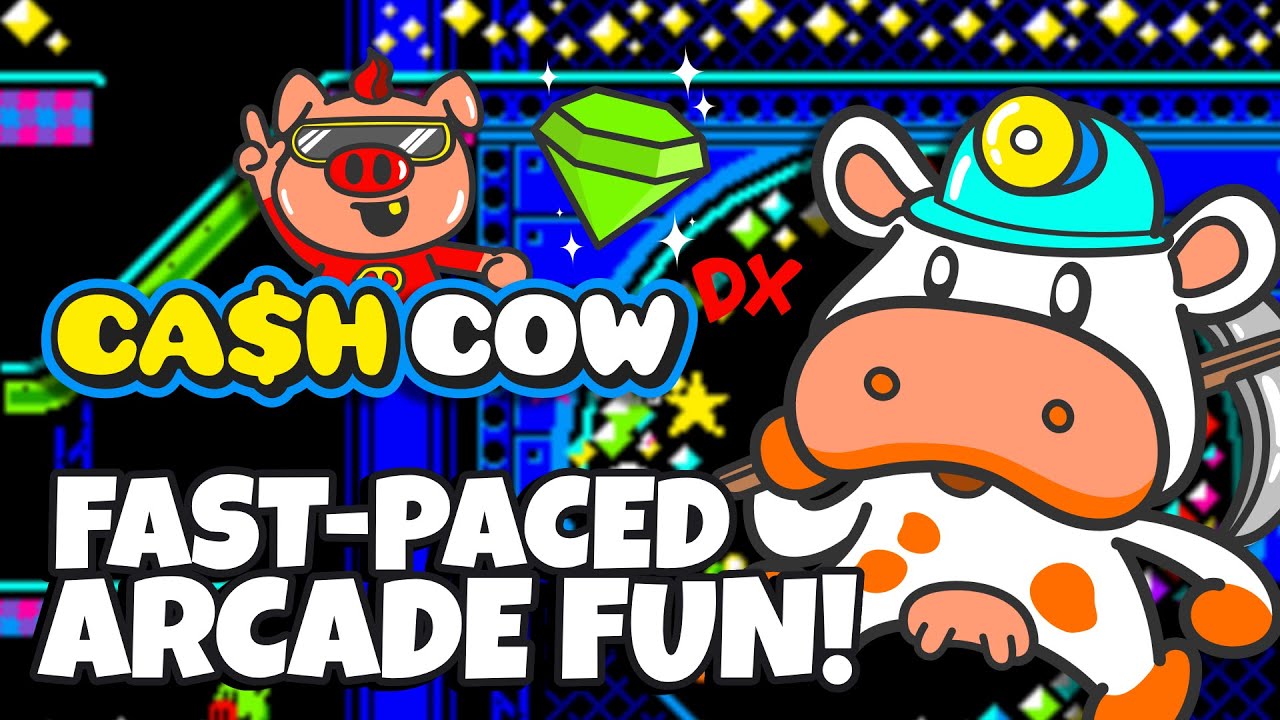 CASH COW DX is a great modern arcade game that I'm terrible at - YouTube